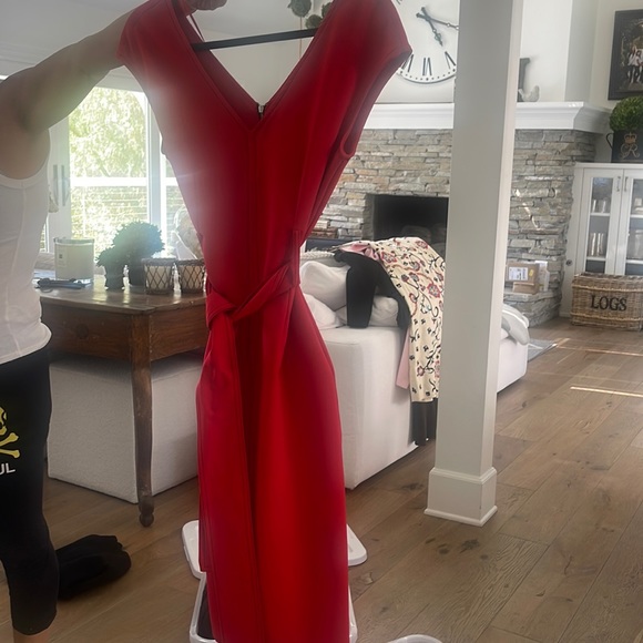 Dresses | Red Zara Dress | Poshmark